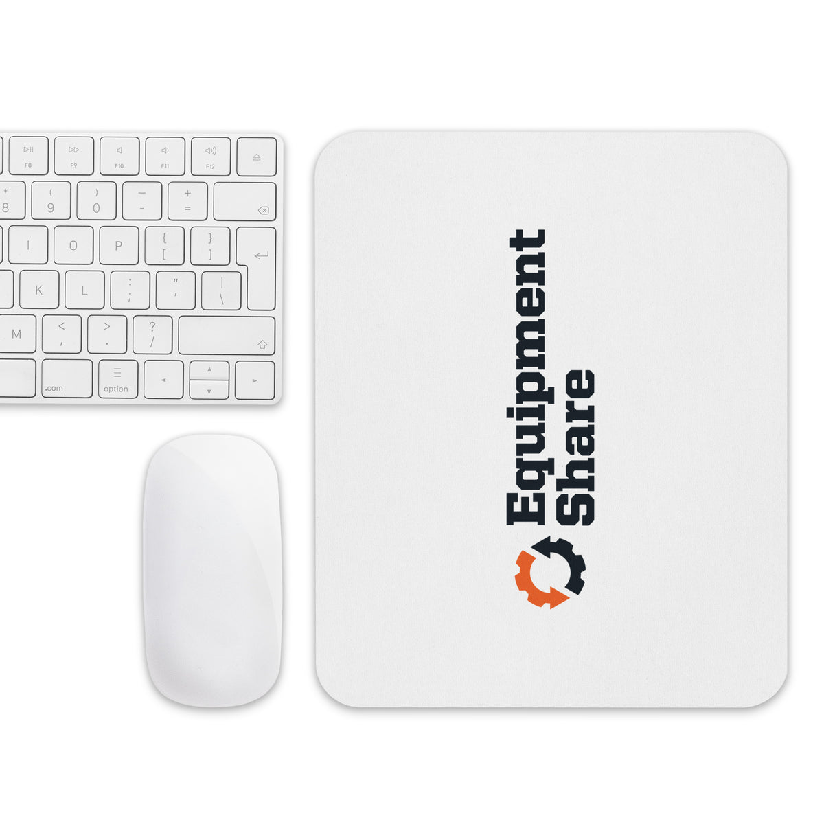 EquipmentShare White Mouse pad — ES Swag Store