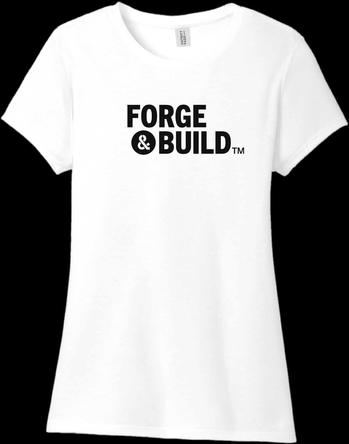 Forge & Build District Women’s Perfect Tri Tee — ES Swag Store